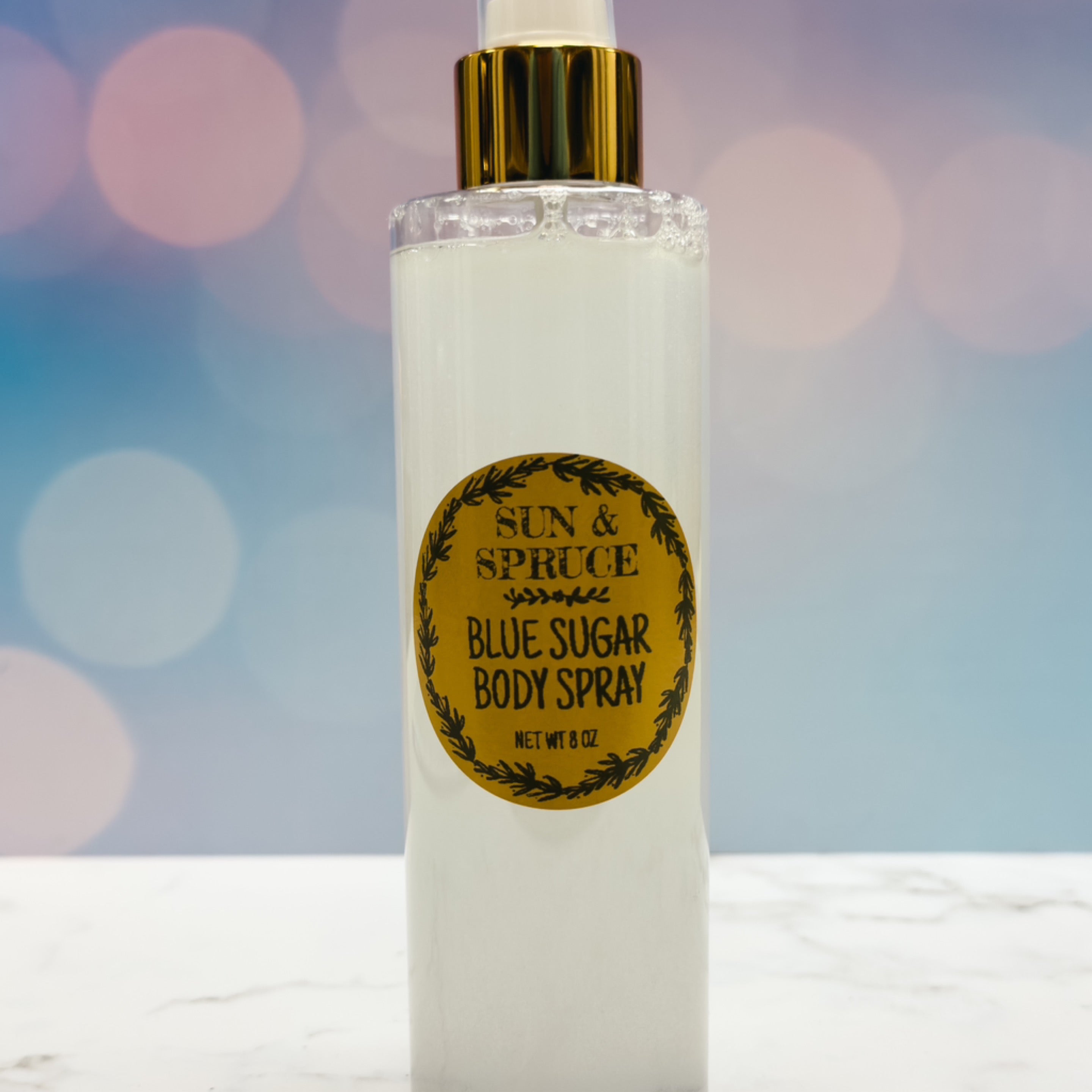Blue Sugar Body Spray Handmade | Sun and Spruce Handmade Soaps