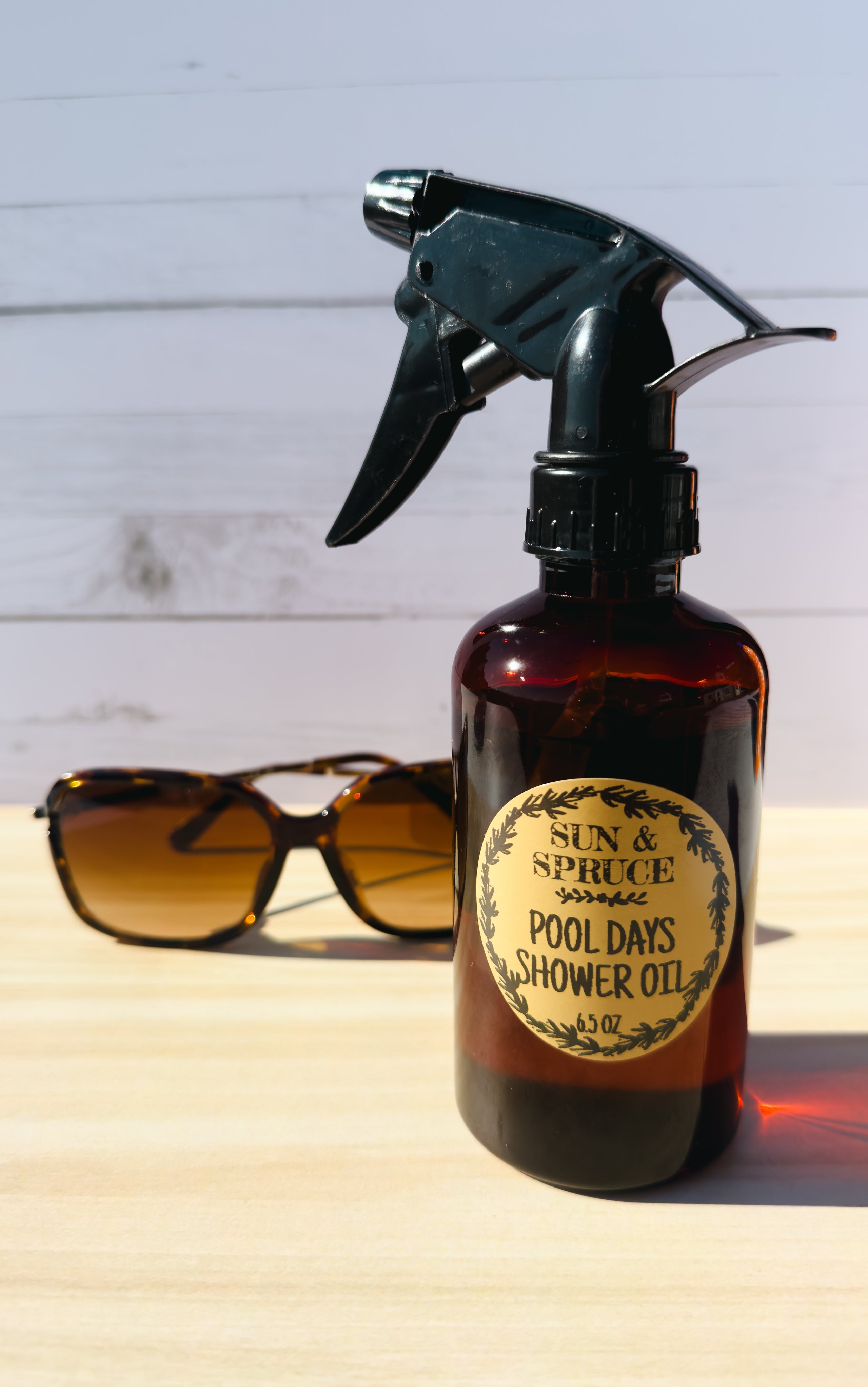 Pool Days Shower Oil Handmade | Sun and Spruce Handmade Soaps