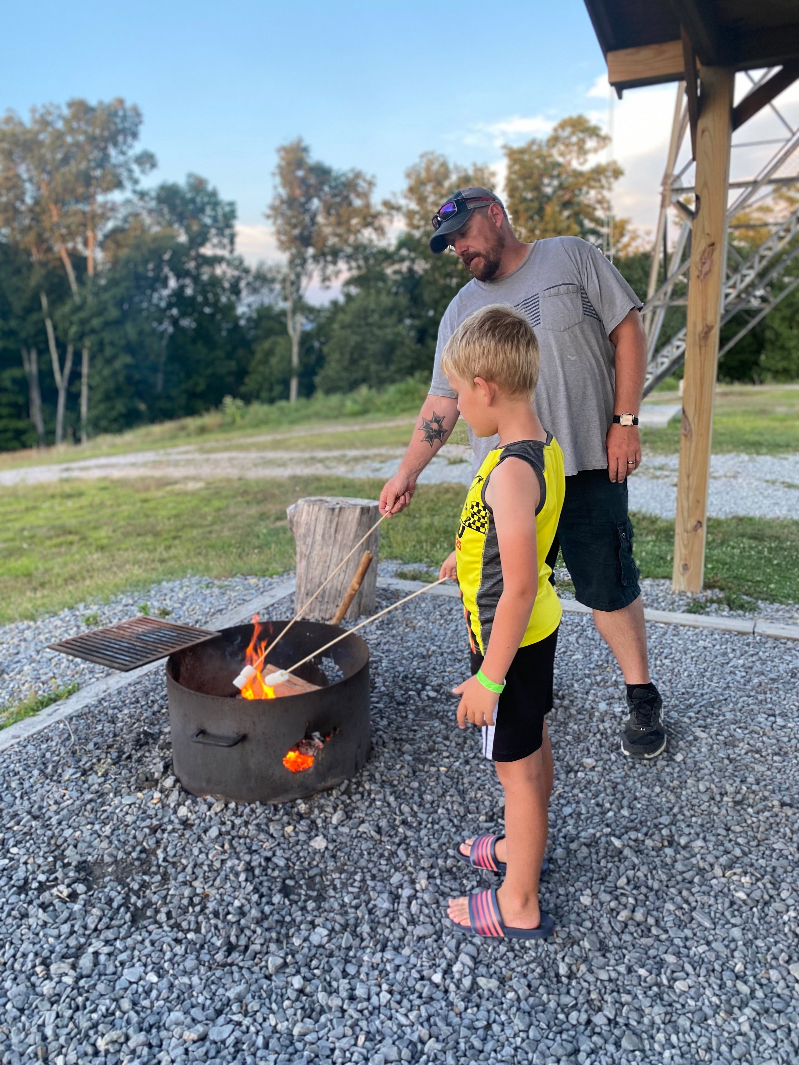 Campfire S’mores handmade soap | Sun and Spruce Handmade Soaps