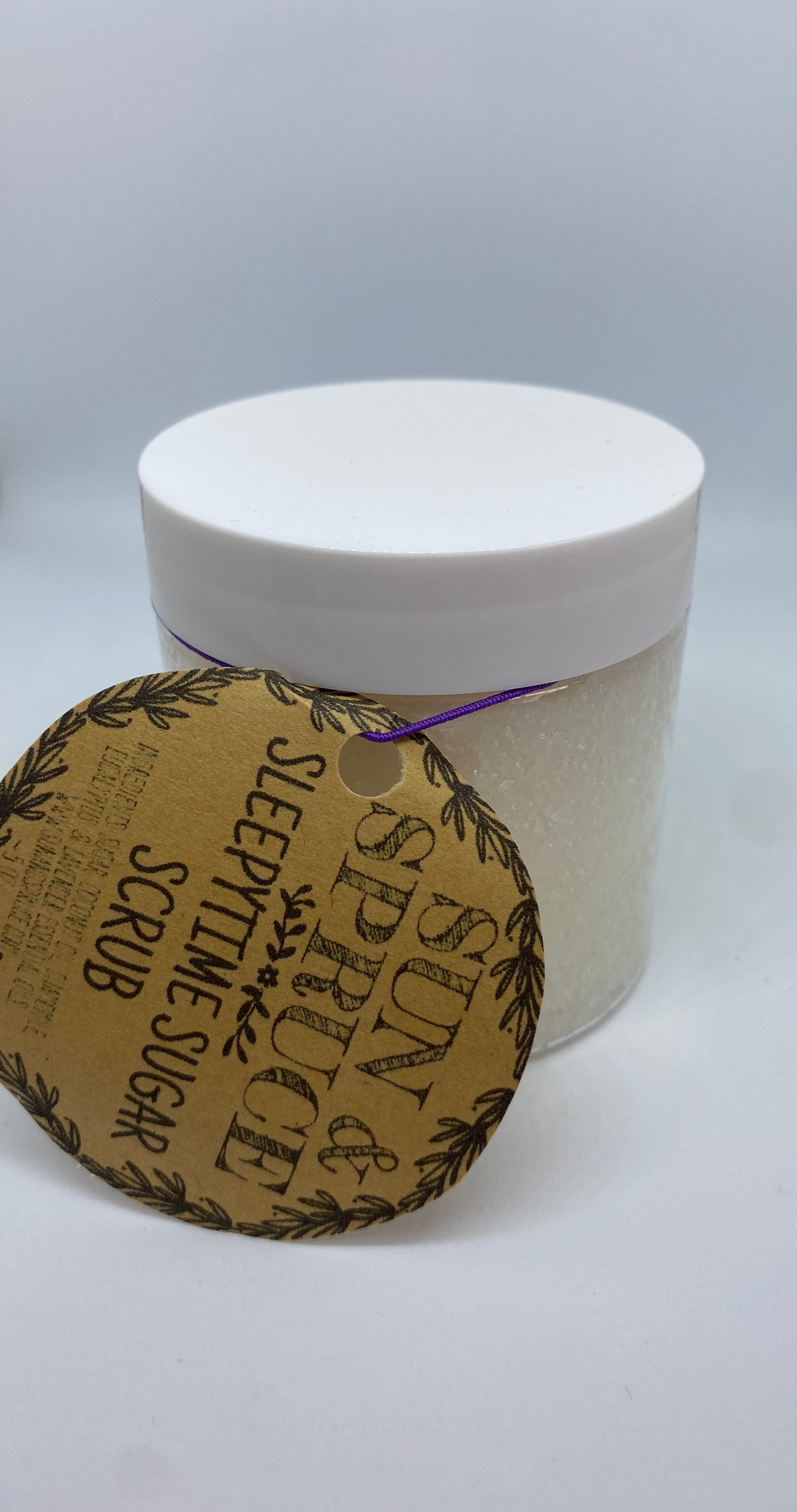 Sleepytime Sugar Scrub Handmade | Sun and Spruce Handmade Soaps